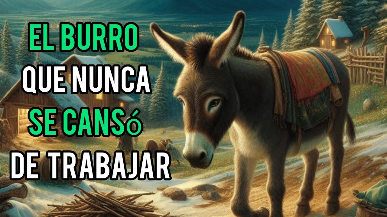 El Burro Viejo que Nunca se Cansó de Trabajar: Una Historia de ...
