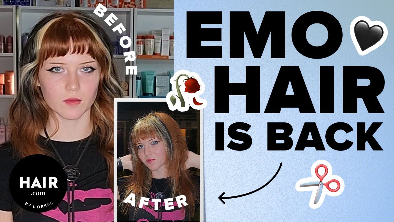 Elevated Emo Hair Transformation | The Backbar | Hair.com By L'Oreal ...