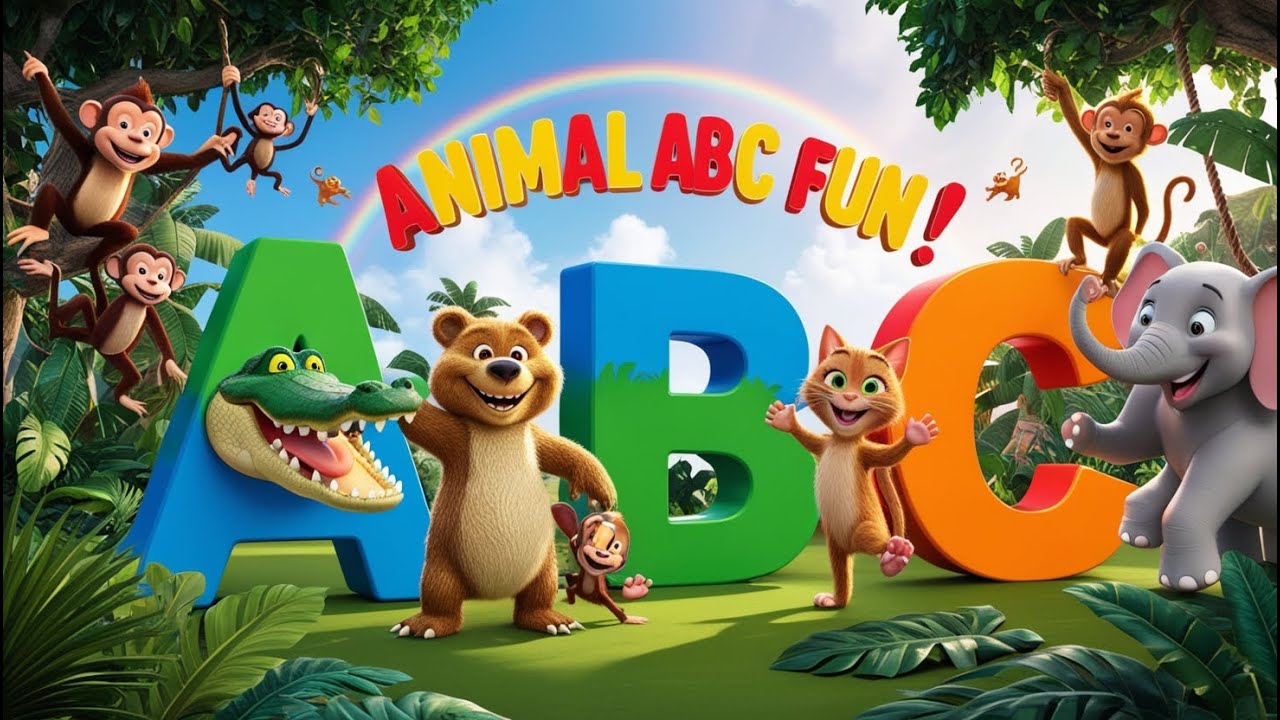 What's the BEST Way to Learn Animal ABC Fast? - YouTube