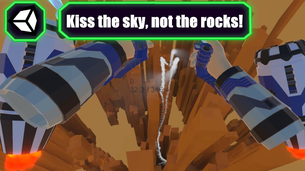 Make a jetpack in VR! Physics, controls, animations! Unity Quest 2 tutorial - YouTube