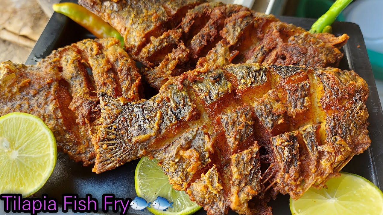 Tilapia Fish Fry Recipie | Chira Fish Fry | How to make Tilapia Fish ...