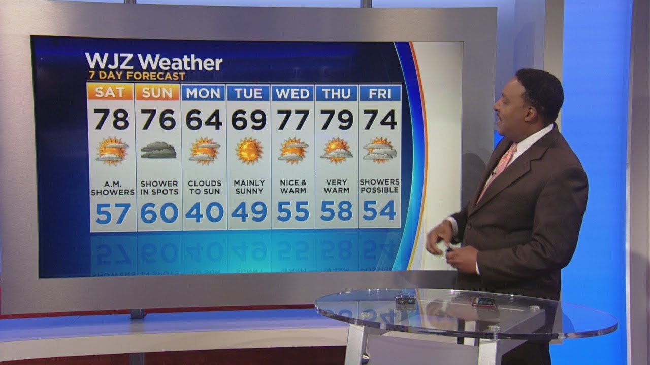 WJZ Weekend Weather Forecast - YouTube