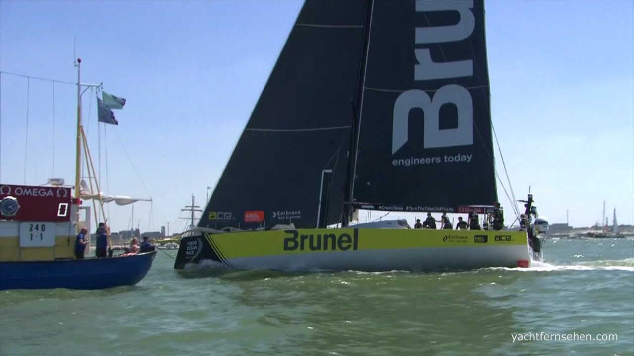 Team Brunel wins In-Port-Race VOR 2017-2018 - by Yachtfernsehen.com ...