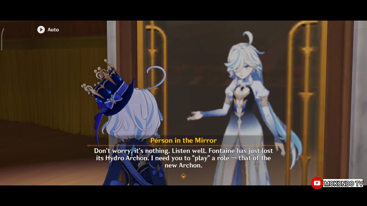 Genshin Impact 4.2 - Furina Talking With Focalors (Cut Scene) - YouTube