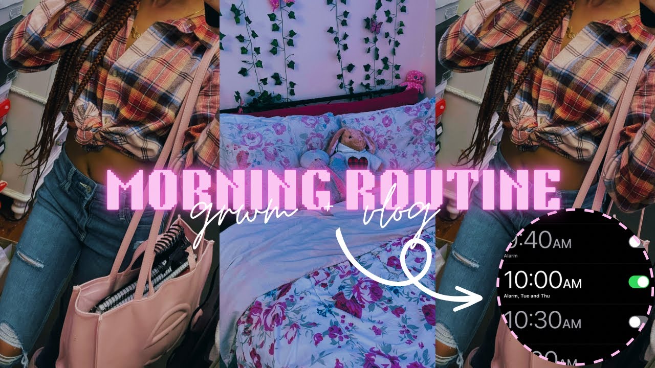 MY REALISTIC HIGHSCHOOL MORNING ROUTINE| grwm + vlog - YouTube