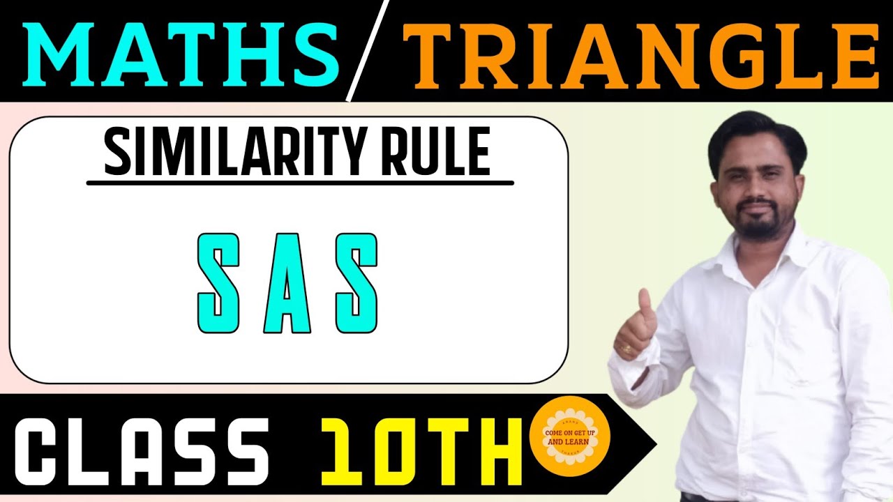 Proof Of SAS Similarity Rule. Class10 ( Triangle ). - YouTube