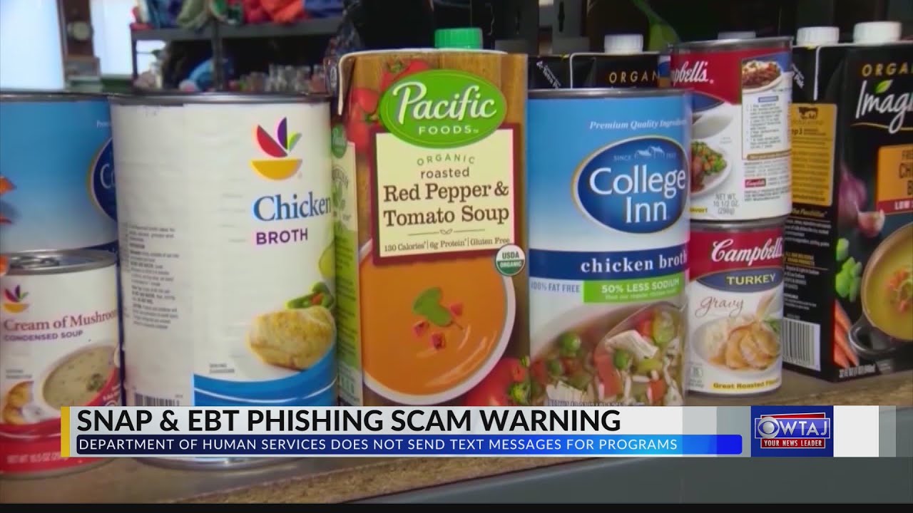 Snap & EBT Phishing Scam Warning - YouTube