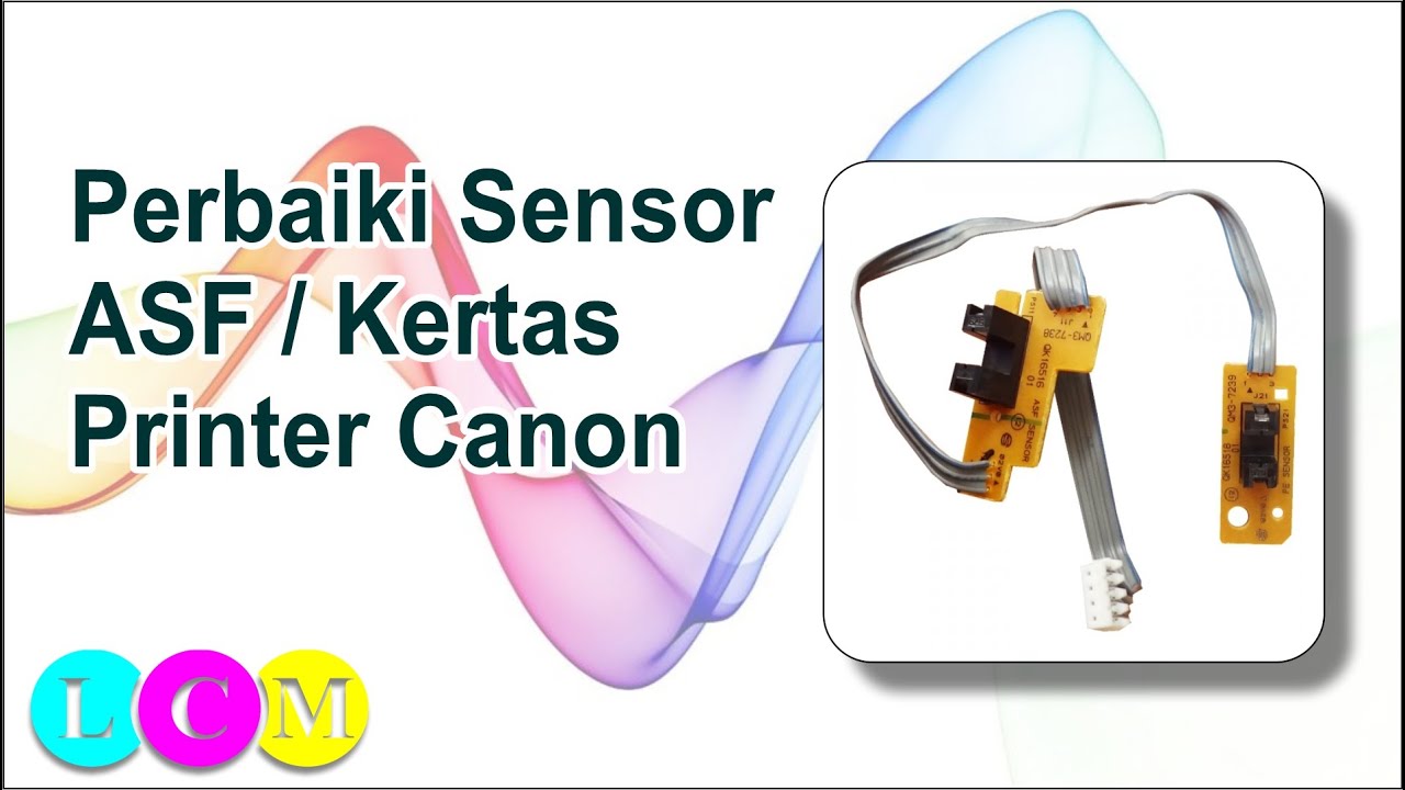 Perbaiki Sensor Kertas / ASF Printer Canon | Optocoupler - YouTube