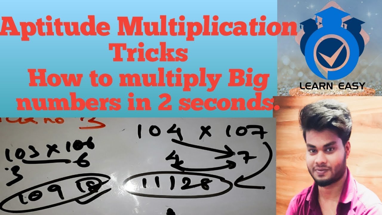 Math Multiplication Tricks | Four tricks in one video | Multiplication ...