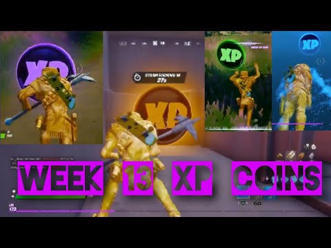 week 13 xp coins - Fortnite season 5 chapter 2 - YouTube