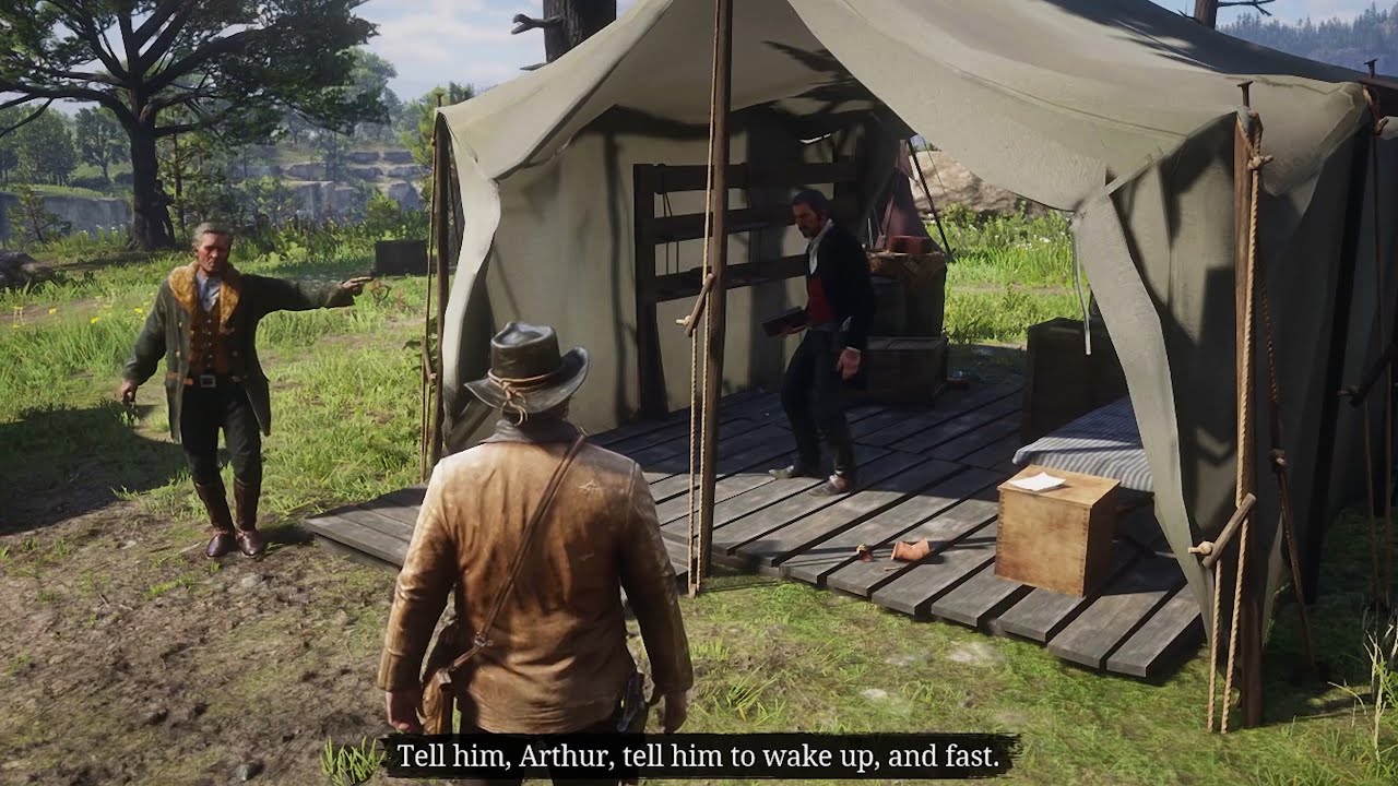 Hosea always tried to warn Dutch / RDR2 / Horseshoe Overlook ...
