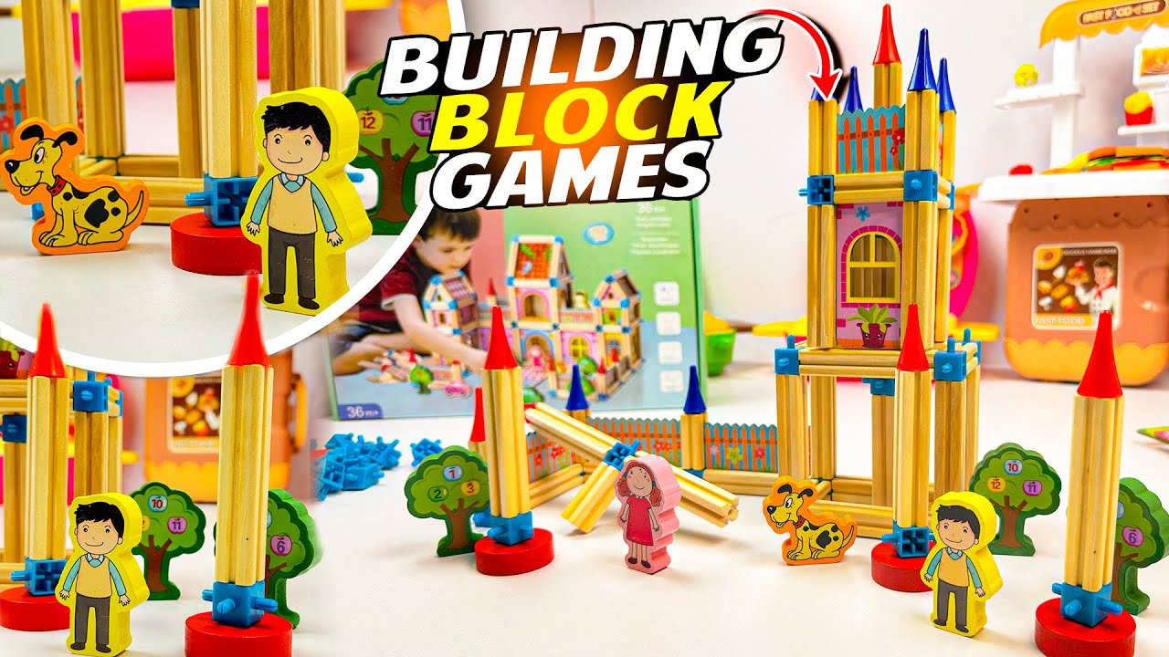 🏠 House Building Block Games | Educational Construction Toys ...