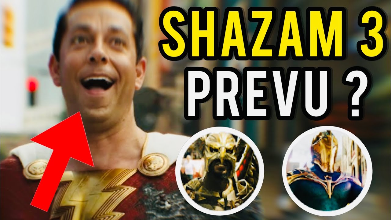 SHAZAM 3 déjà en PRÉPARATION ?! - YouTube
