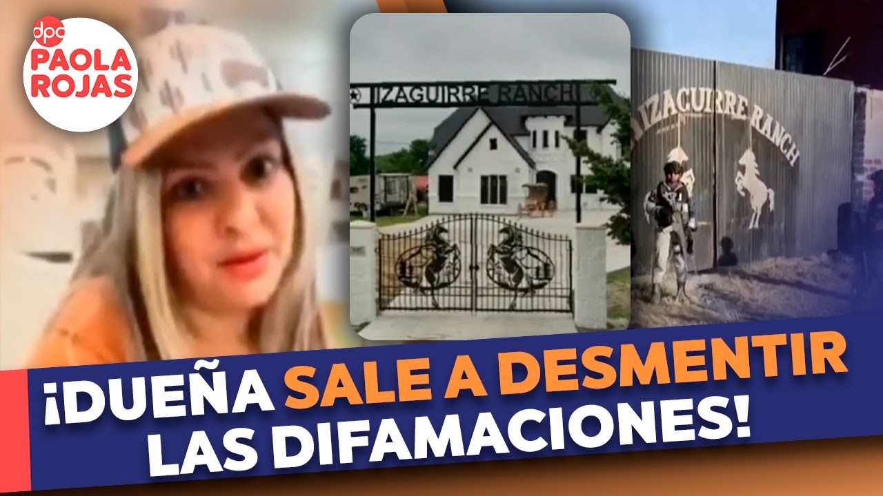Dueña de Izaguirre Ranch de Texas rompe el silencio tras difamaciones ...