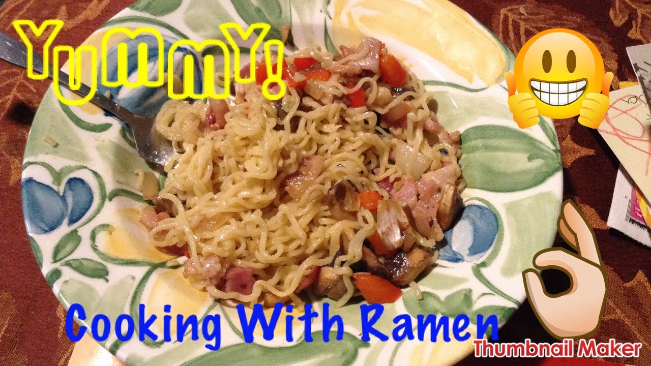 How To Make Delicious Top Ramen (Low Income Living) - YouTube