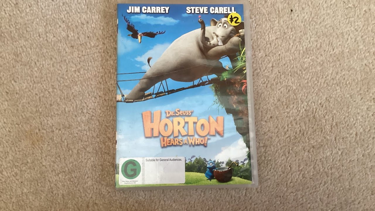 Opening to Horton Hears a Who 2008 DVD - YouTube