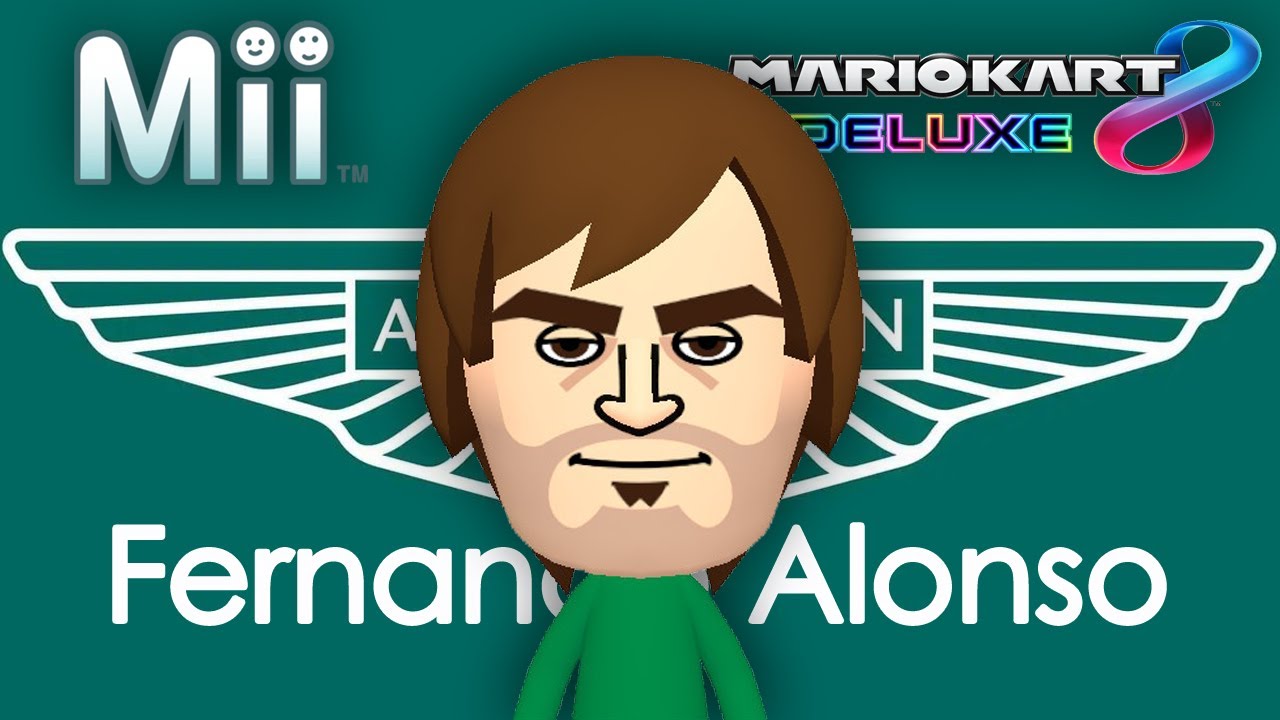 Como crear mii #1 - How to make.. FERNANDO ALONSO (Aston Martin) - YouTube