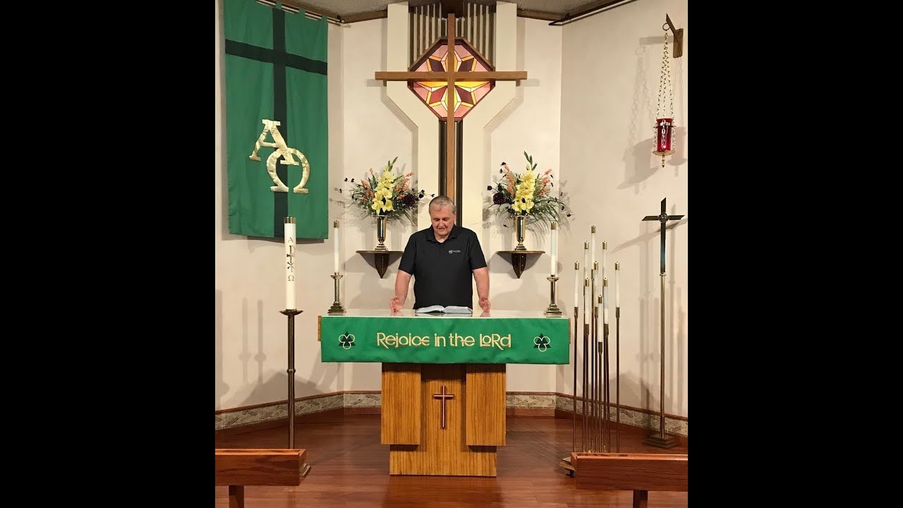 Pastor Tom Sanders' sermon at Our Savior Lutheran Church on sun, Oct ...