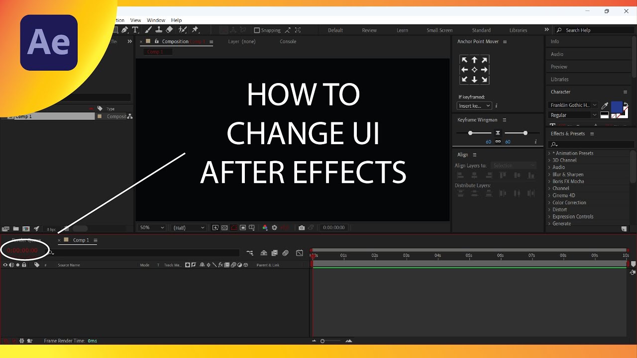 After Effects Tutorial | Mengganti Tampilan atau UI After Effects # ...