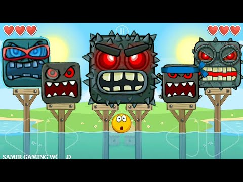 Red Ball 4 All Episode Level 1 to 75 with Yellow Ball - YouTube
