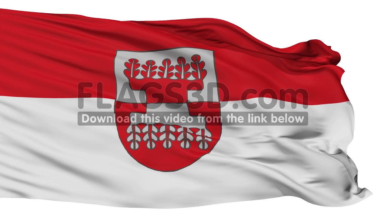 Isolated Silale city flag, Lithuania - YouTube
