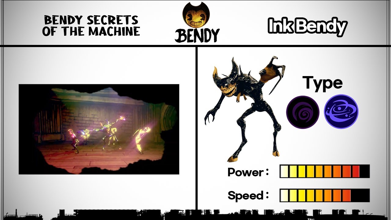 Bendy (2017 - 2024) ALL Characters Book & Power Comparison 🔥 - YouTube