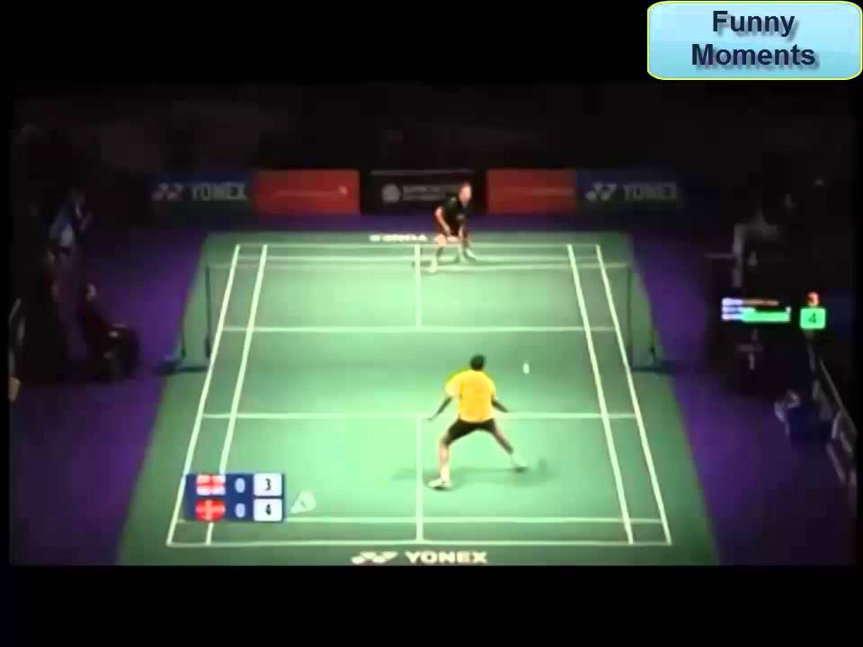 Funny Moments: Perform and Best Player Badminton. - YouTube