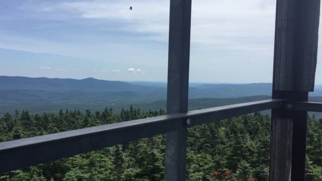 Glastenbury Mountain Look-out Tower: Appalachian Trail 2016 - YouTube