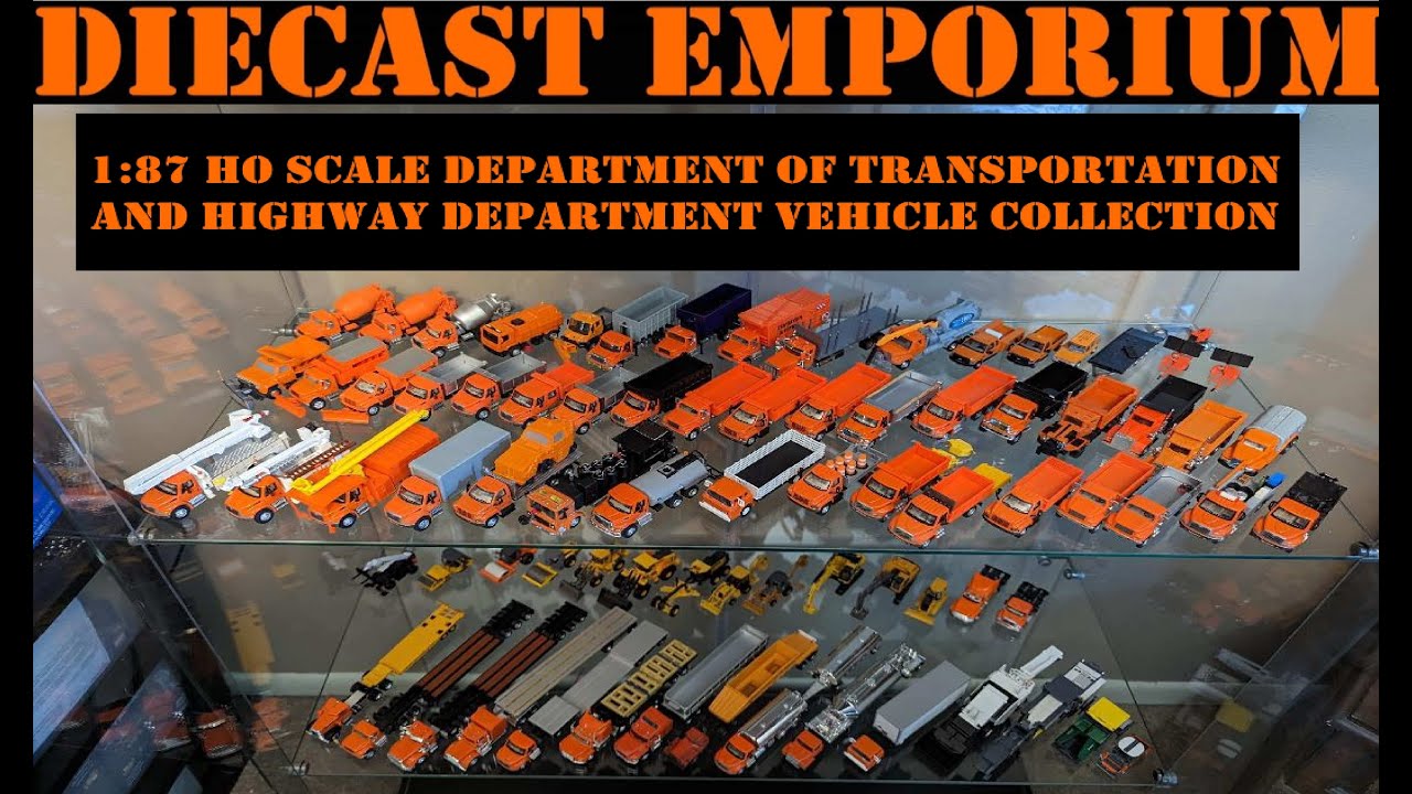 1:87 HO Scale Models Truck & Vehicle Collection - Highway & Department ...