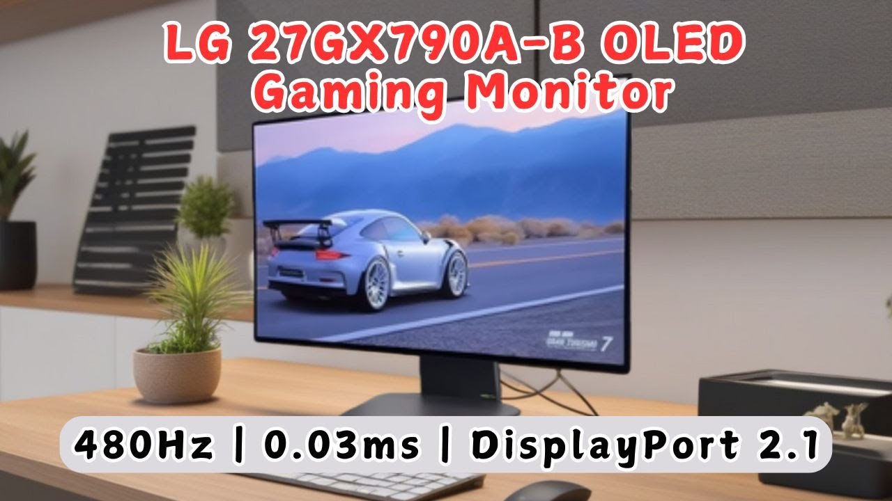 LG 27GX790A-B 27-inch Ultragear OLED Gaming Monitor Review| 480Hz | 0.03ms | DisplayPort 2.1 ...