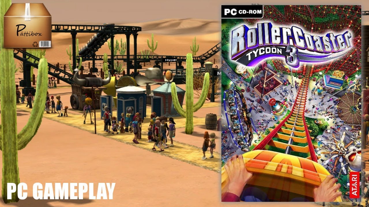 Rollercoaster Tycoon 3 (2004) PC Gameplay | Pättibox - YouTube