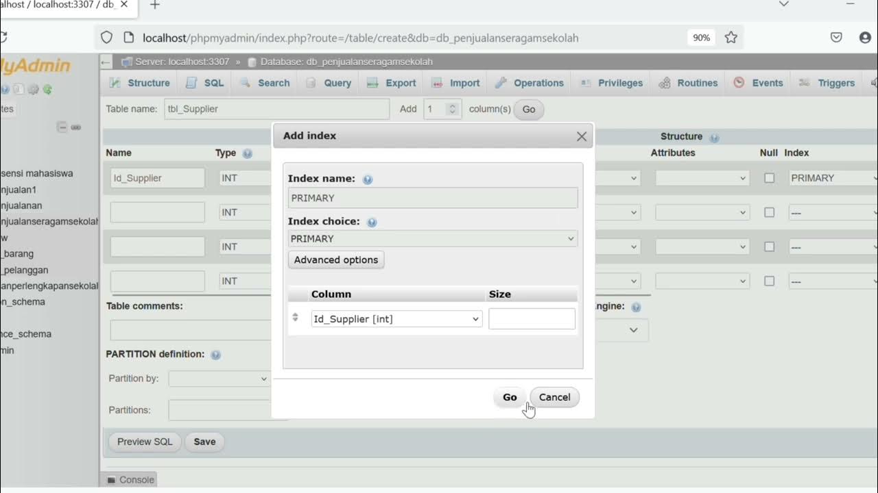Tutorial membuat database di XAMPP(Kelompok 6) - YouTube