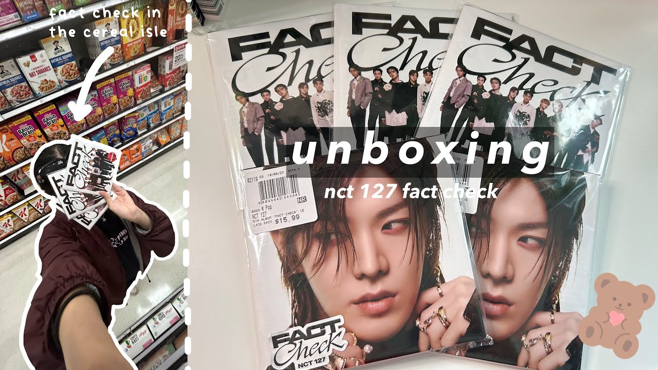 unboxing nct 127 'fact check' exhibit & target ver! + vlog ♡ - YouTube