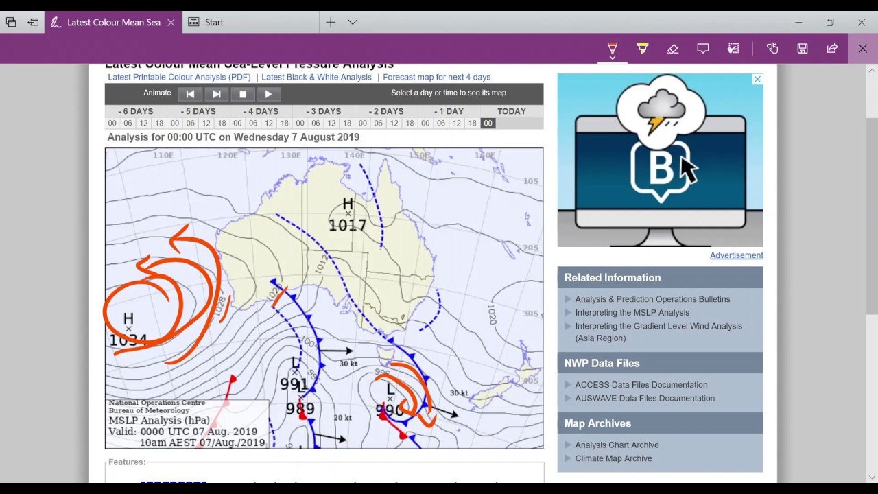 Weather Maps - basics - YouTube