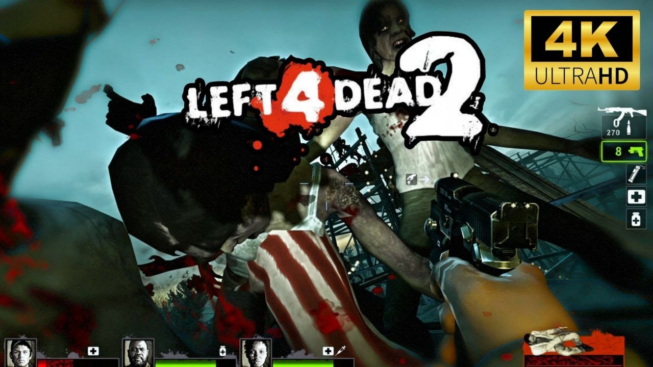 Left 4 Dead 2 (2009) Speed run Ep10 4K gameplay - YouTube
