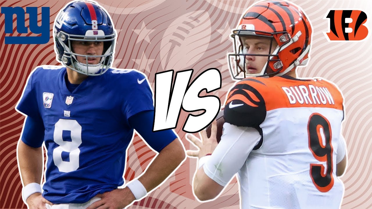 New York Giants vs Cincinnati Bengals 8/21/22 NFL Free Pick Free NFL ...