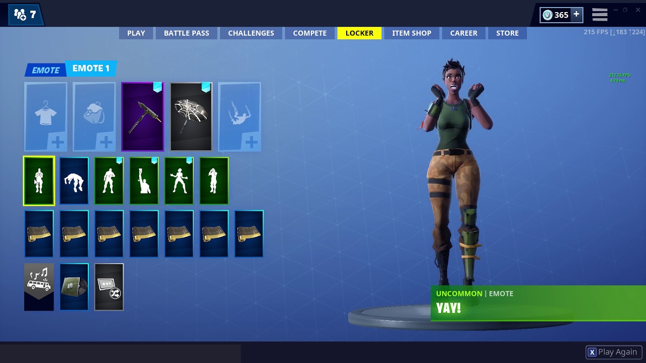 Fortnite Yay! emote - YouTube