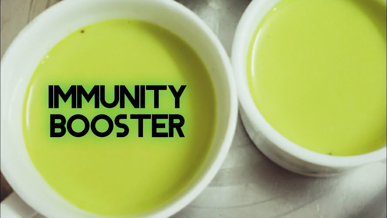 Immunity booster milk | Herbal milk | Cold cough milk | - YouTube