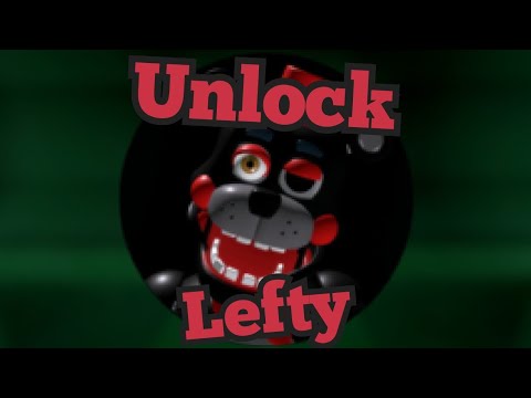 how to unlock lefty | FNaF 2 A New Beginning | Roblox - YouTube