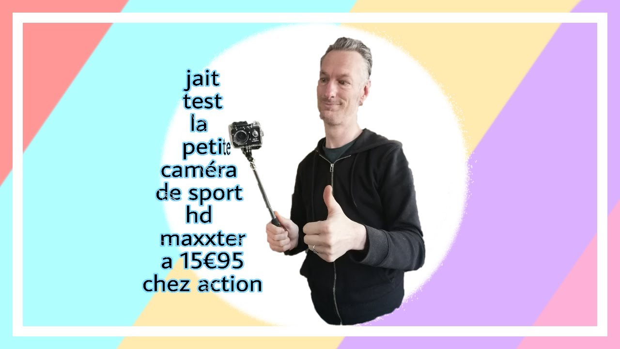 (jait testé la petite caméra📹de sport hd maxxter a 15E95 chez action ...