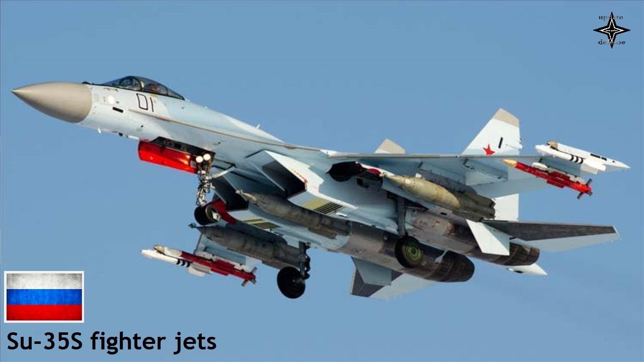 Russian Aggressor Squadron receives its first three Su-35S fighter jets - YouTube
