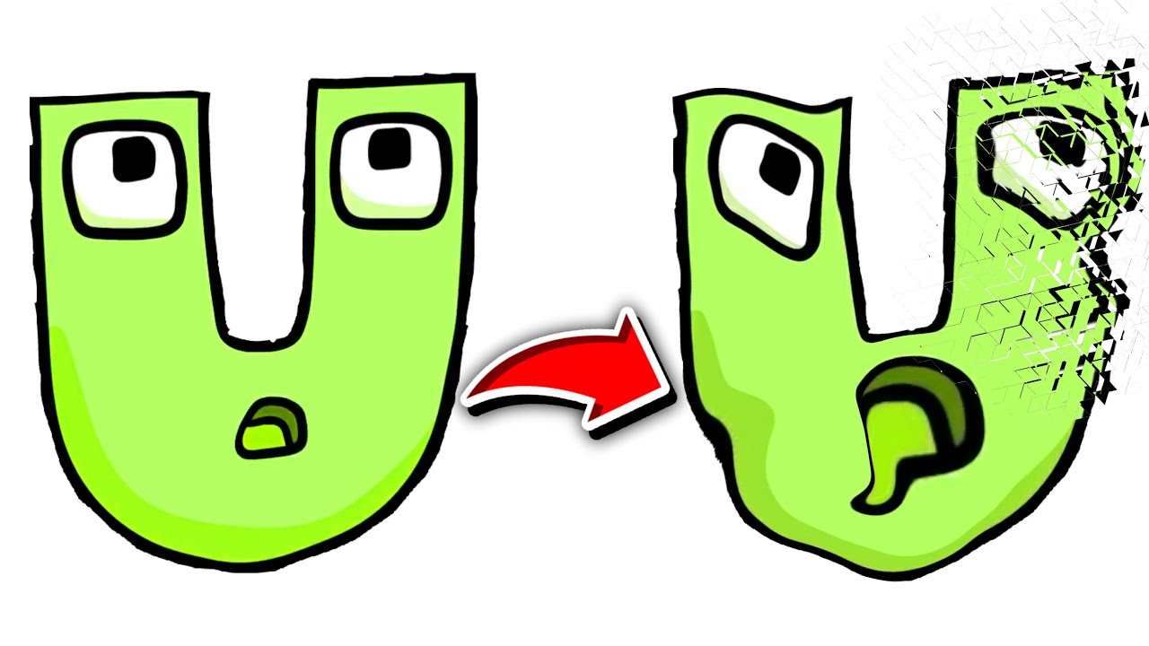 Alphabet Lore But Letters are Broken! (A-Z) - YouTube