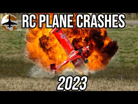 ½ Year of Plane Crashes (2023 RC Plane Crash Compilation)