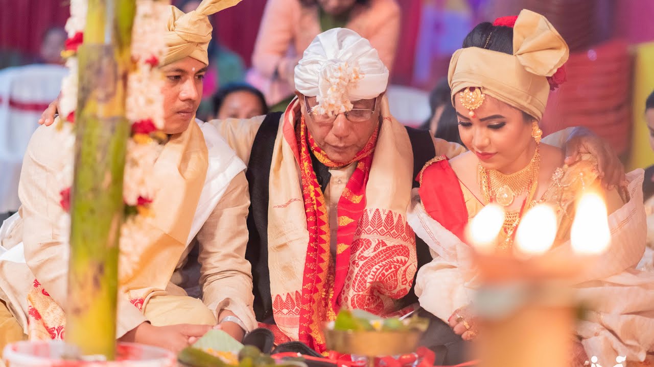 Anindita weds Bishnu || Soklong || Assamese cinematic wedding highlight ...