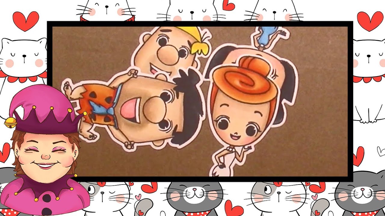 Yabba Dabba Coloring! A Copic Art Journey with Flintstones Stamps ...