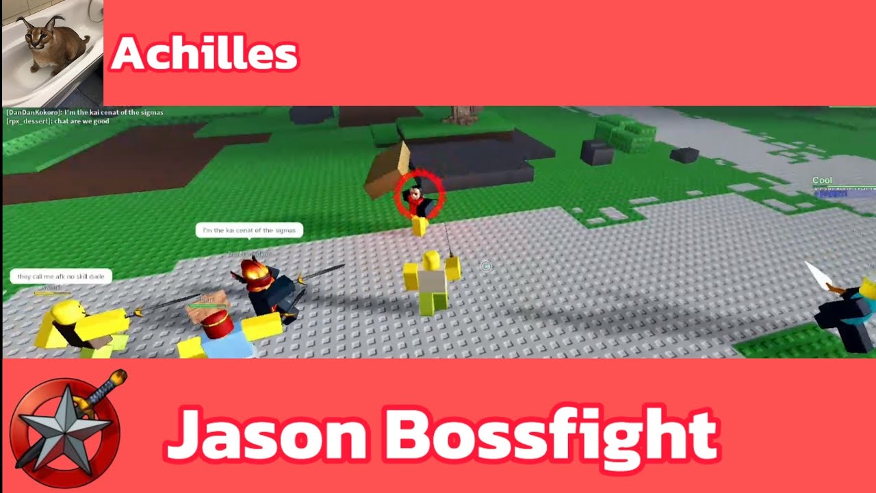 Roblox Combat Initiation - Jason bossfight - YouTube