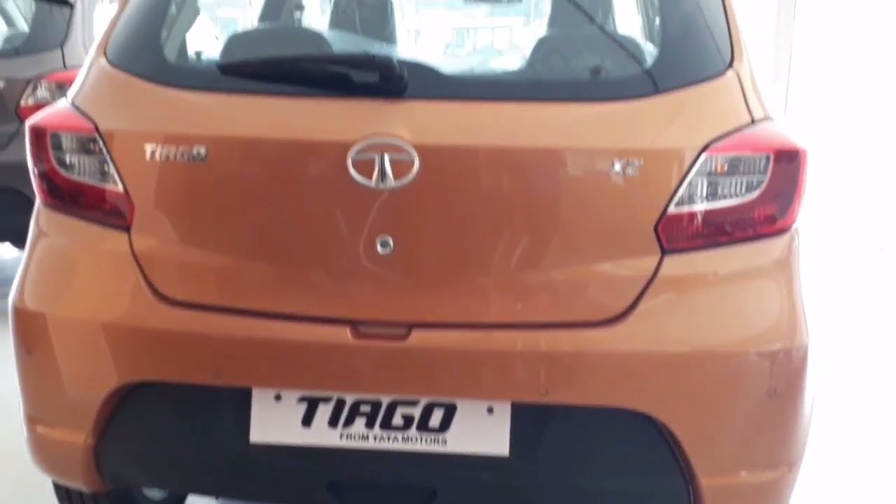 Tata Tiago | Sunburst Orange | Exterior and Interior | Walk Around ...