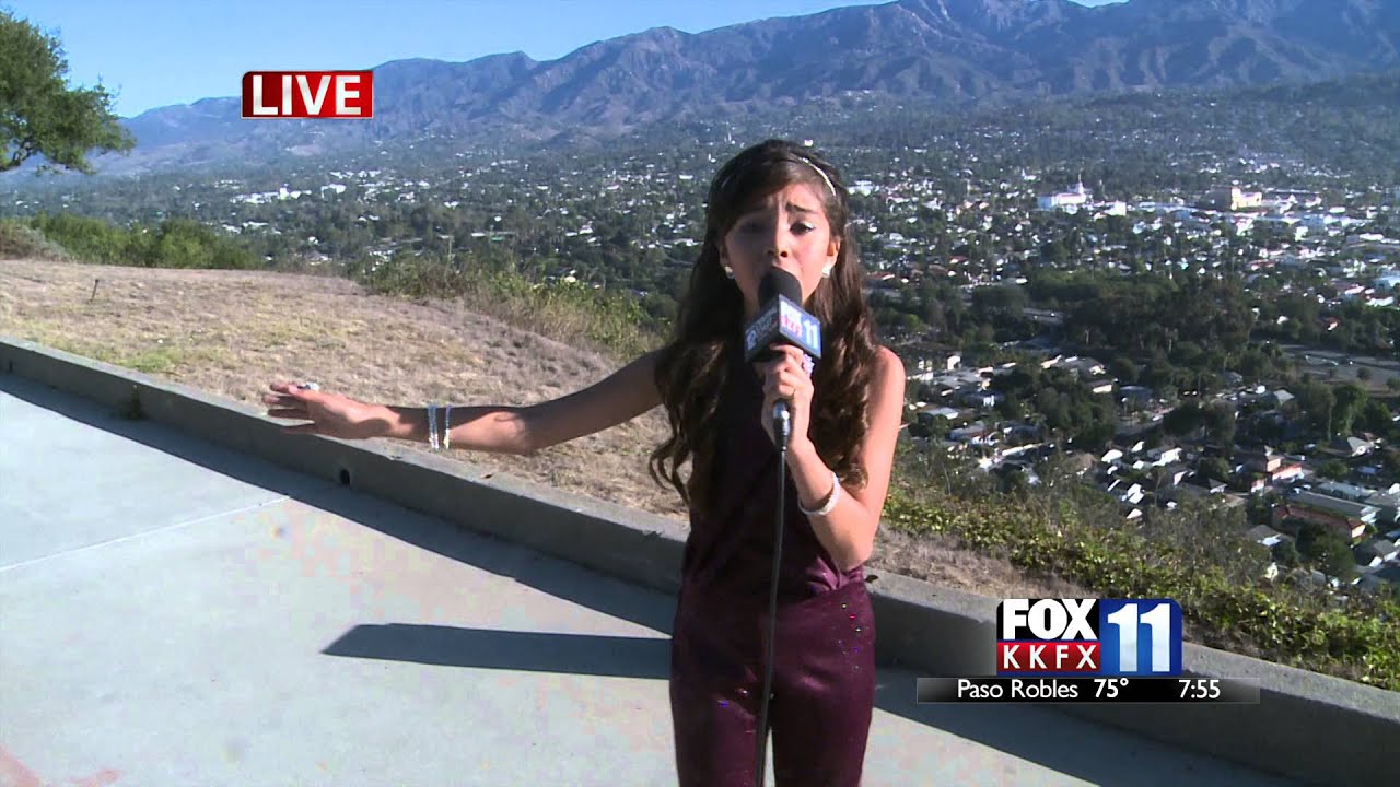 KKFX: Local Girl Showcases Her Singing Chops - YouTube