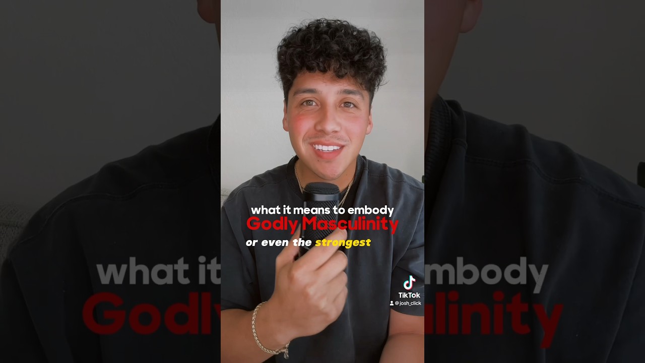 What it means to embody Godly masculinity - YouTube