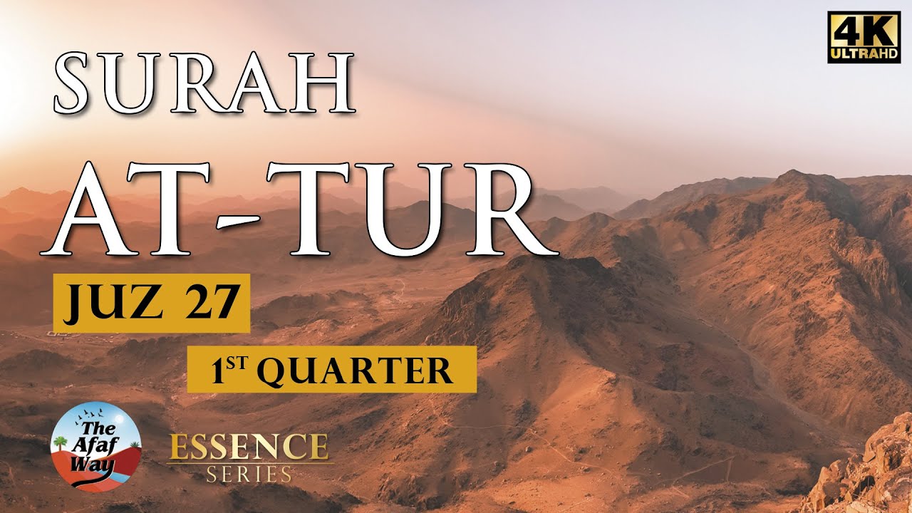 Surah At-Tur - Juz 27 : 1st Quarter - English - YouTube